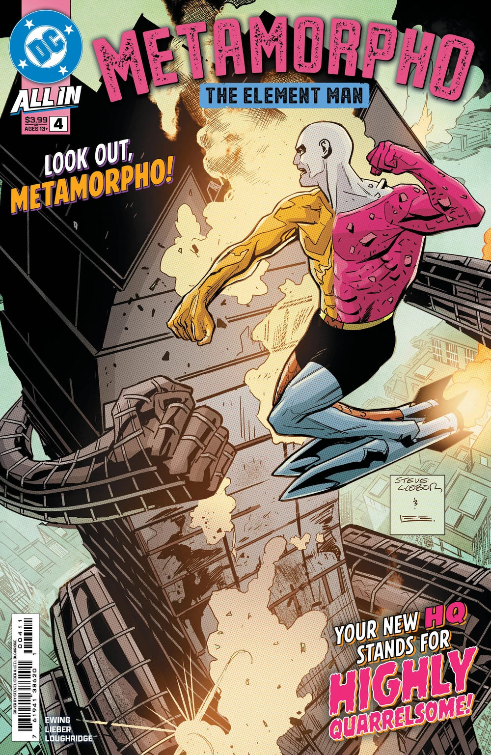 Metamorpho The Element Man #4 2025 DC Comics – Archer’s Comics
