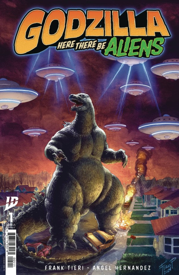 Godzilla Here There Be Aliens #1 2025 IDW Publishing – Archer’s Comics