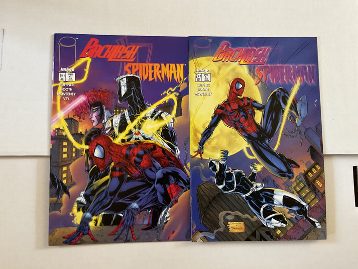Backlash Spider-Man #1-2 1996 Image Comics Complete Series – Archer’s ...